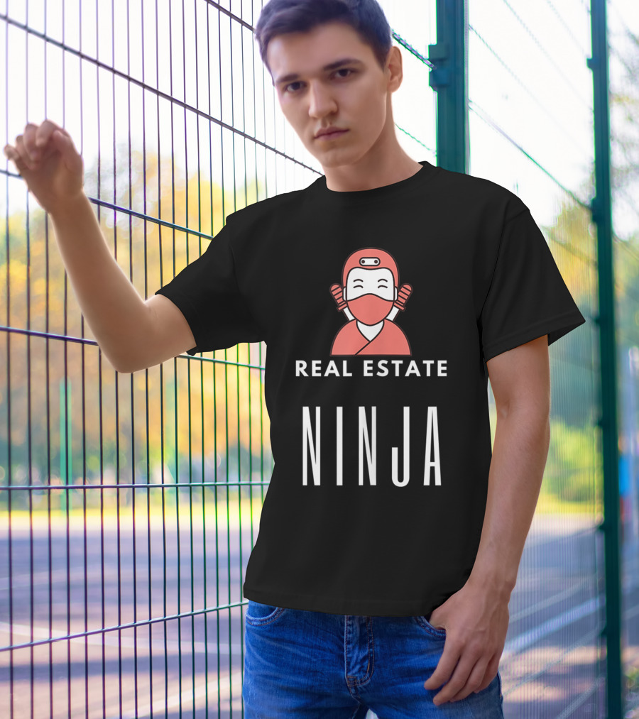 Real Estate Ninja Realtor Holiday Closing Expert T-Shirt