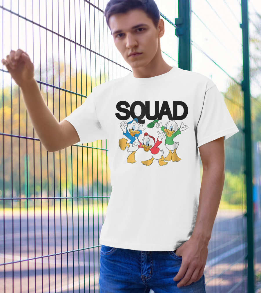 SQUAD Disney Donald Duck's Nephews Huey Dewey Louie T-Shirt