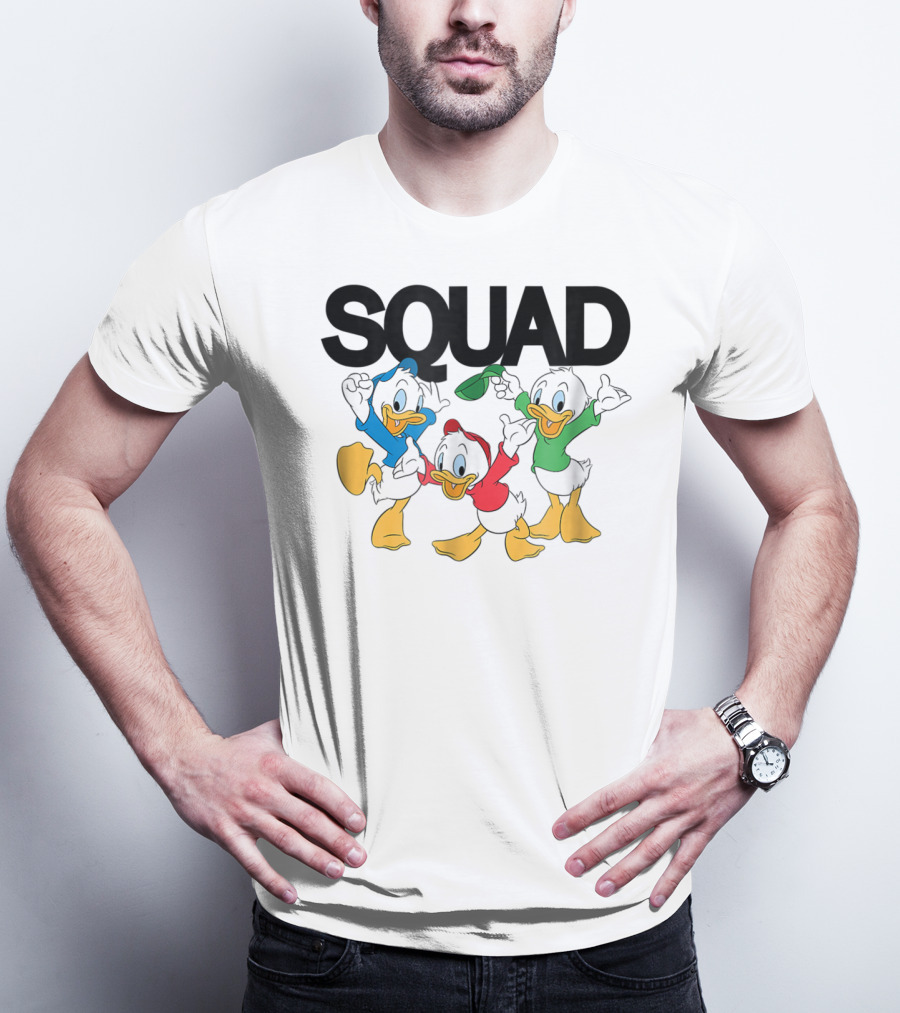 SQUAD Disney Donald Duck's Nephews Huey Dewey Louie T-Shirt