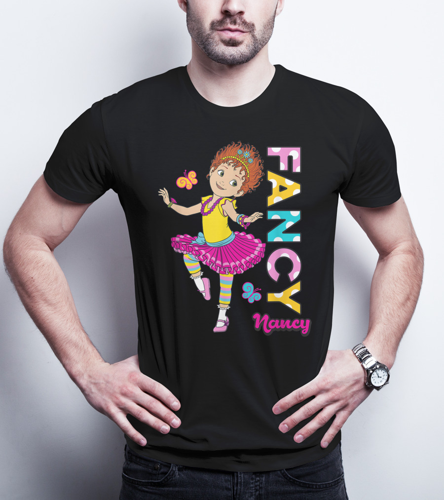 Disney Fancy Nancy Dancing With Nancy Colorful Ballet Outfit Fun T-Shirt