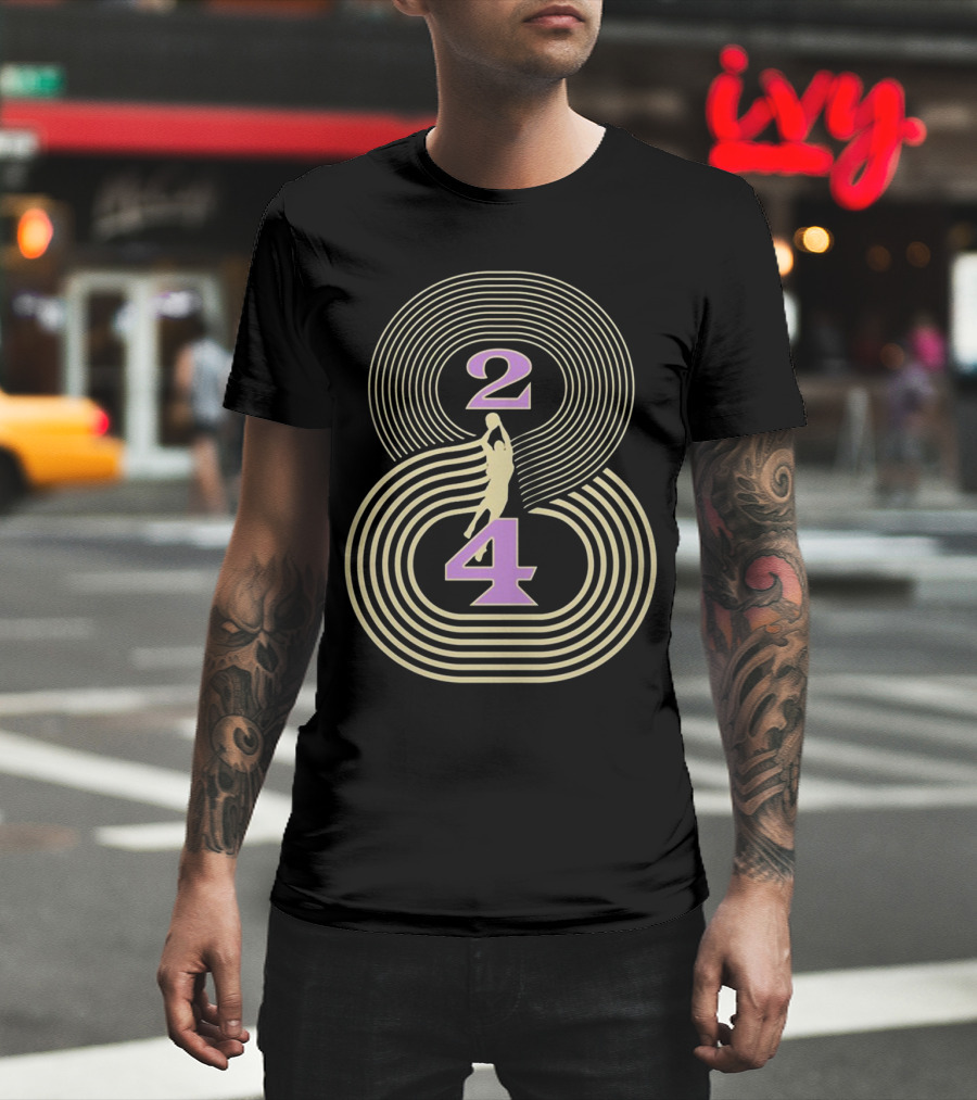 824 KOBE BRYANT 8 24 T-Shirt