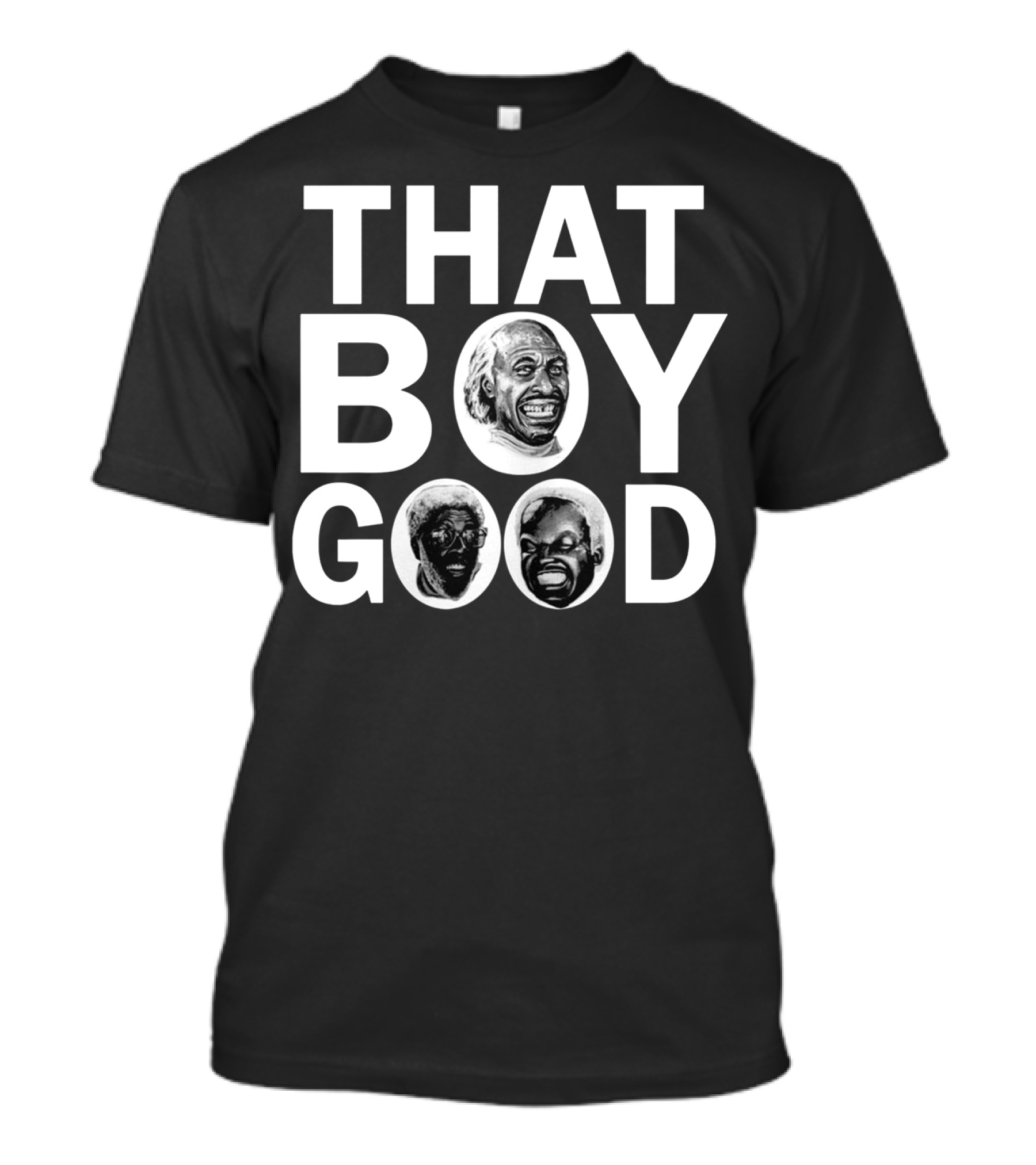 THAT BOY GOOD Vintage Comedy Icon Trio 80s Movie Reference T-Shirt