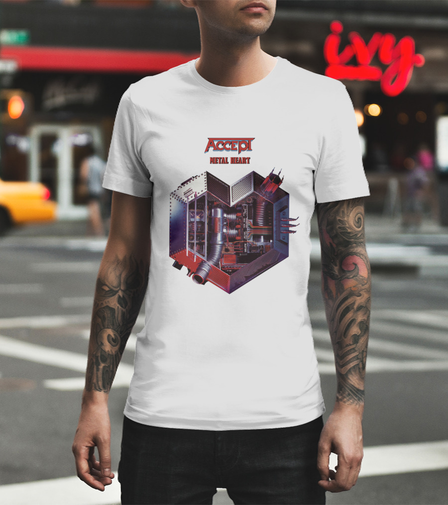 Accept Metal Heart T-Shirt