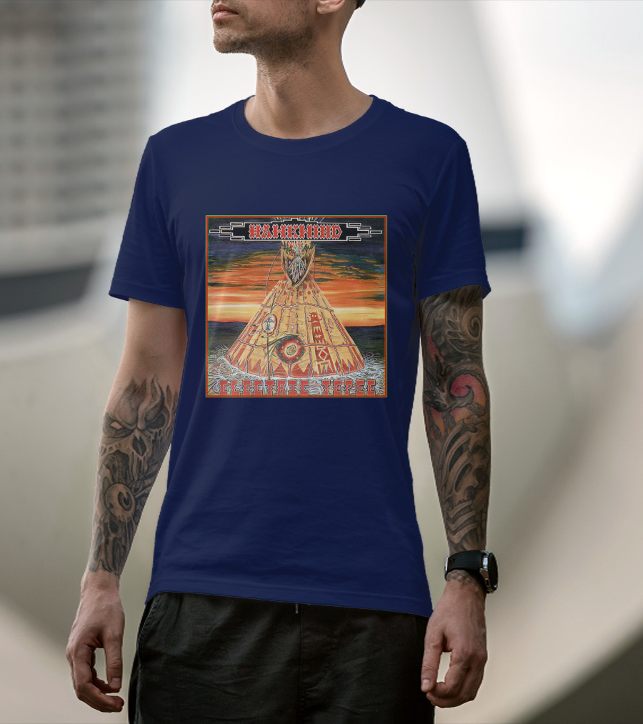 Hawkwind Electric Tepee Sunset T-Shirt