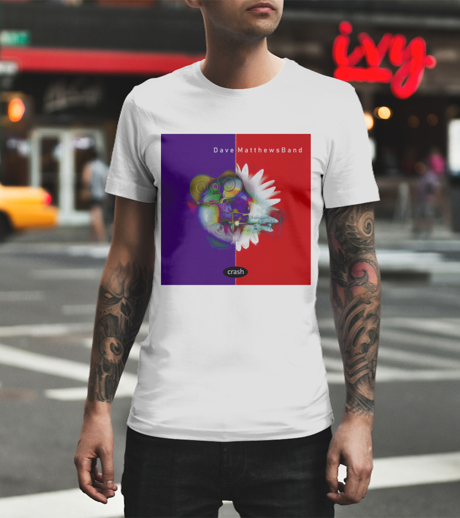 Dave Matthews Band Crash Album Cover T-Shirt