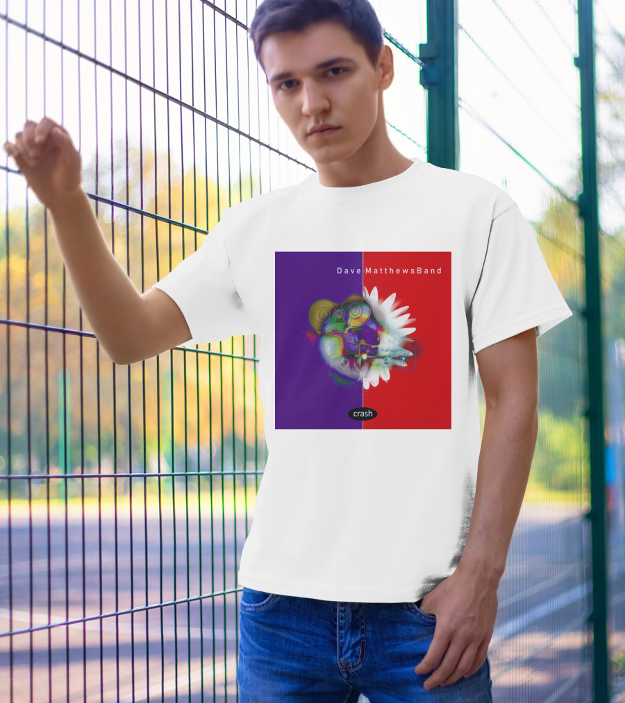Dave Matthews Band Crash Album Cover T-Shirt