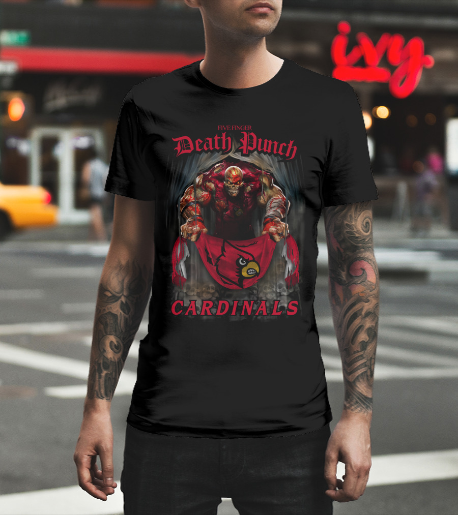 Five Finger Death Punch Louisville Cardinals T-Shirt