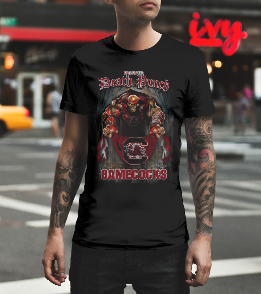 Five Finger Death Punch South Carolina Gamecocks T-Shirt