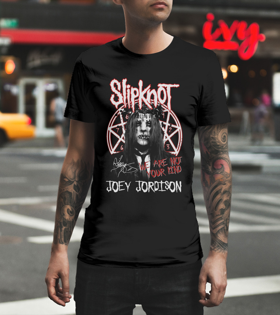 Slipknot We Are Not Your Kind Joey Jordison T-Shirt