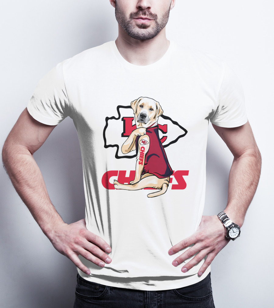 KC Chiefs Labrador Chiefs T-Shirt