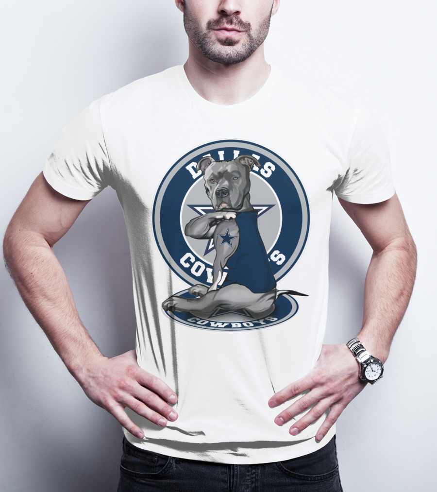 Dallas Cowboys Pitbull Star T-Shirt