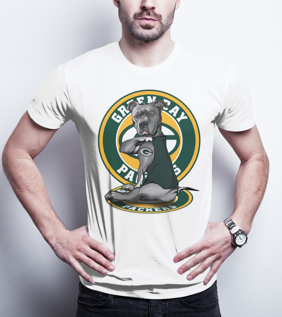 Green Bay Packers Pitbull T-Shirt