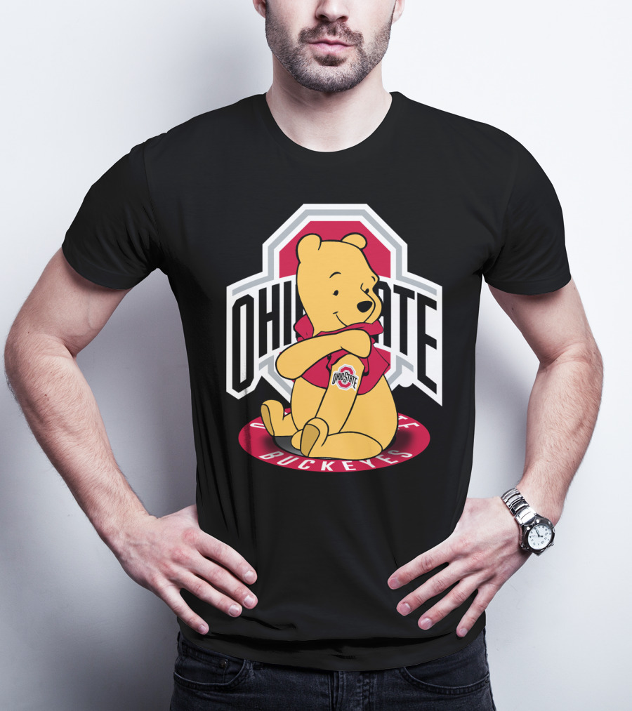 Ohio State Pooh Bear Buckeyes T-Shirt