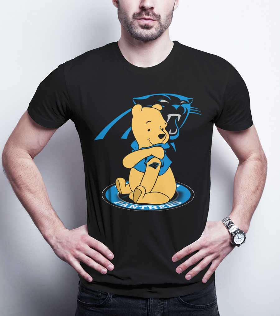 Panthers Pooh Carolina Football Collaboration T-Shirt