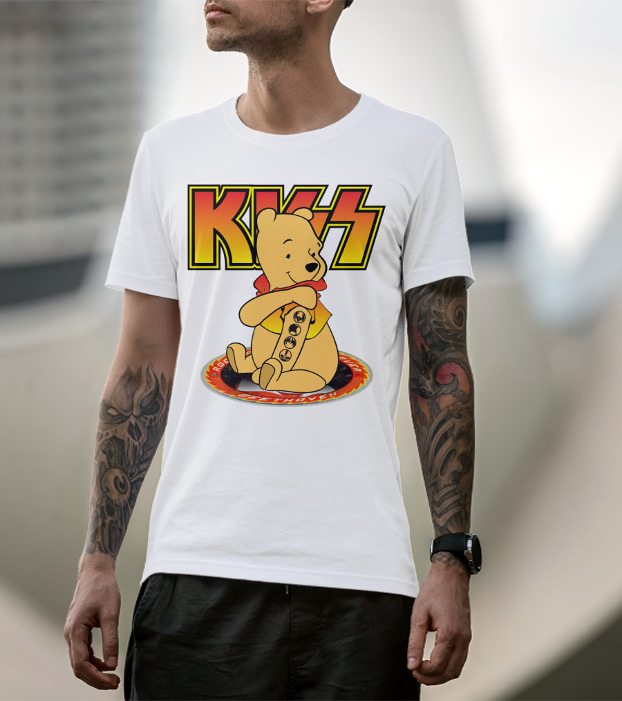 KISS Pooh Beethoven Band T-Shirt