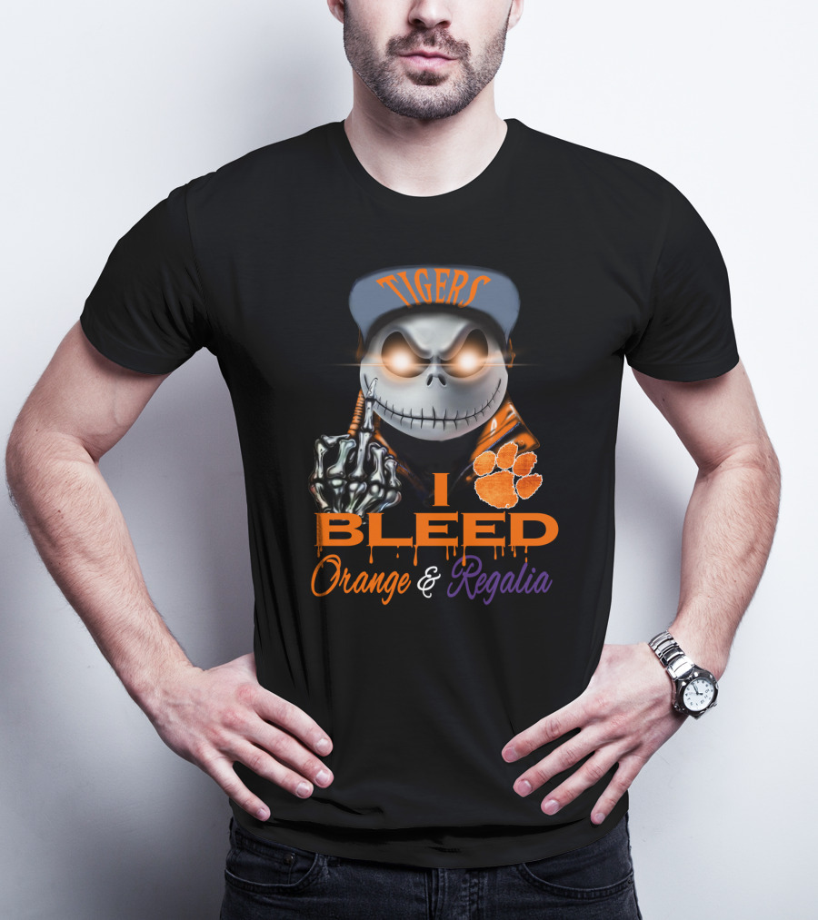 Tigers I Bleed Orange & Regalia T-Shirt