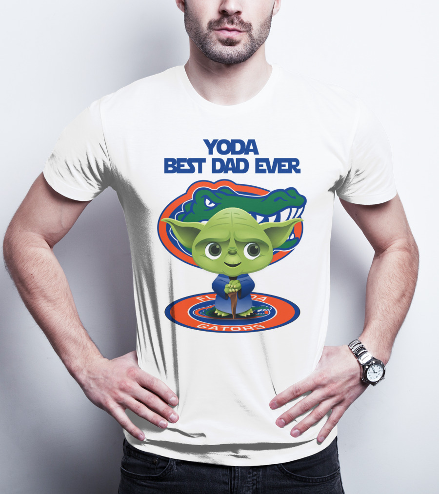 Yoda Best Dad Ever Florida Gators T-Shirt