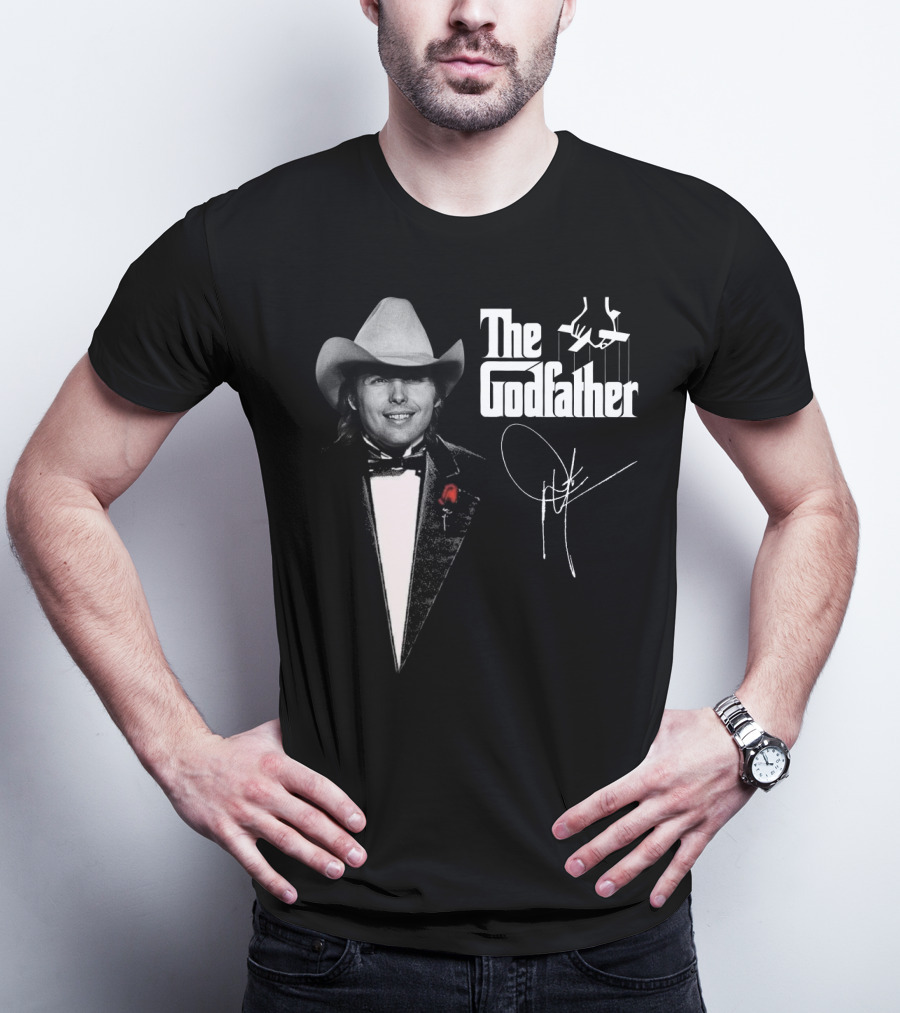 The Godfather Dwight Yoakam Signature Black Tuxedo Cowboy Hat T-Shirt