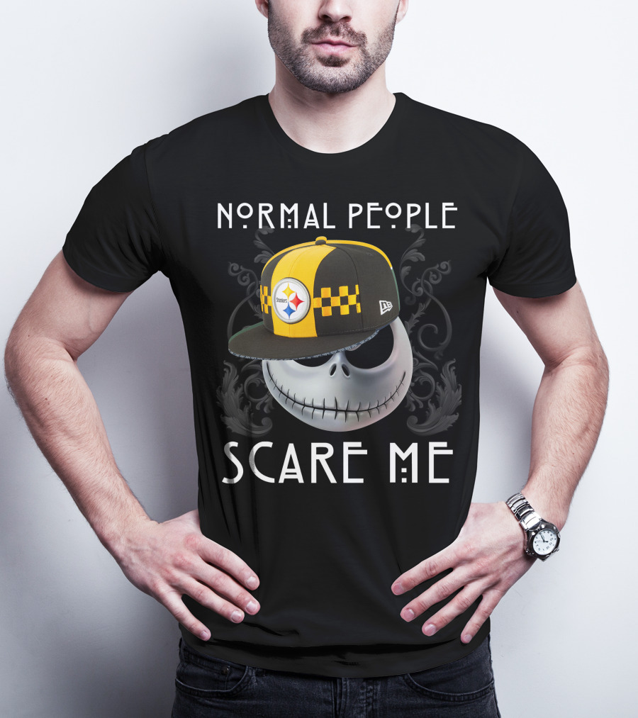 Normal People Scare Me Steelers T-Shirt