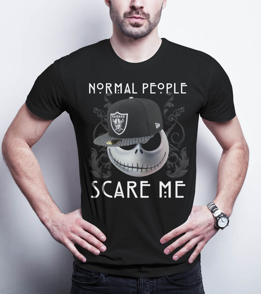 Normal People Scare Me Raiders Jack T-Shirt