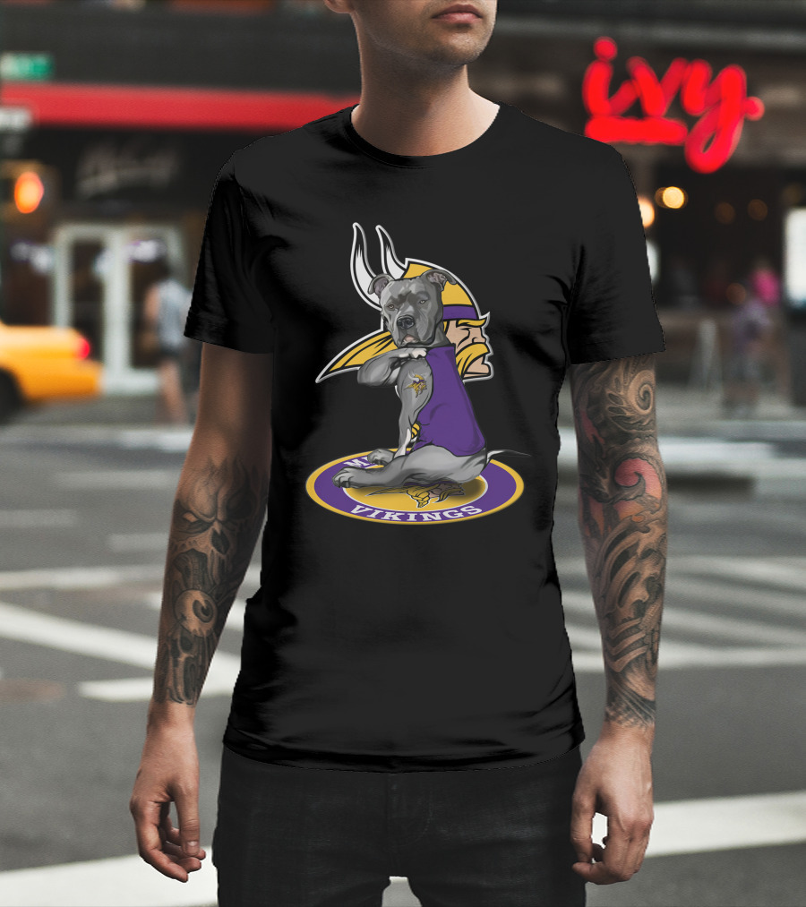 18 Minnesota Vikings Dog Fan Iconic T-Shirt