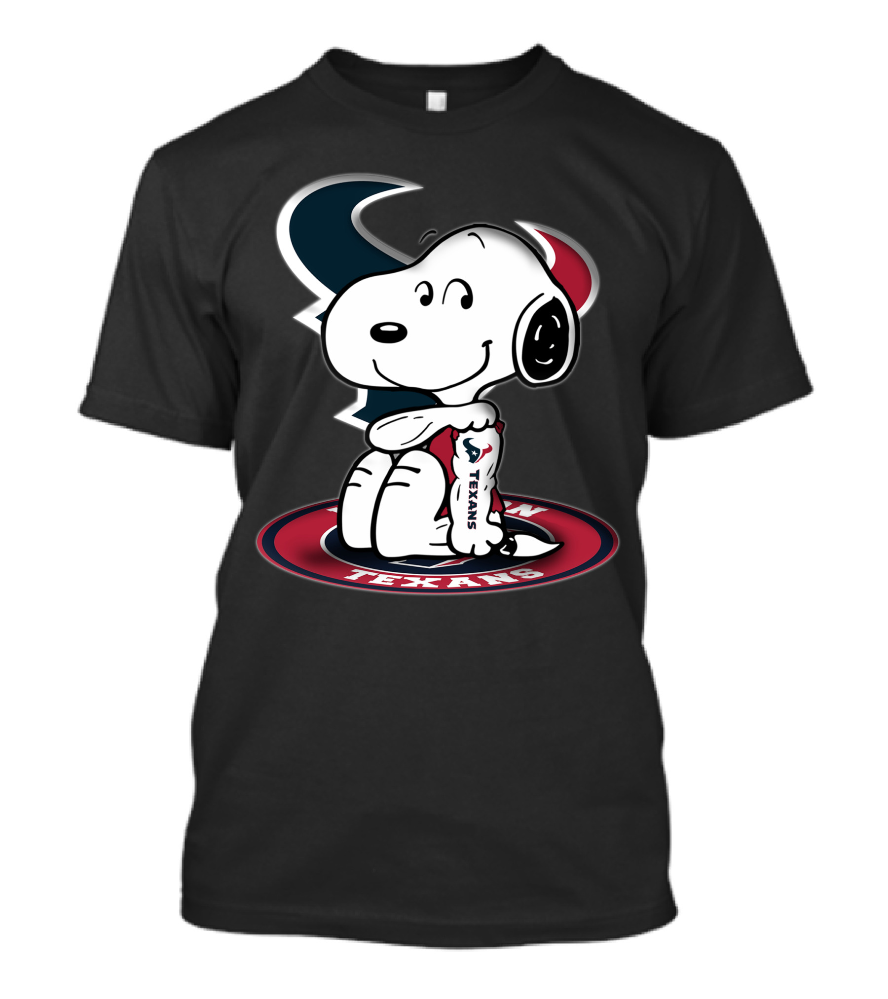 Houston Texans Snoopy Football Fan T-Shirt