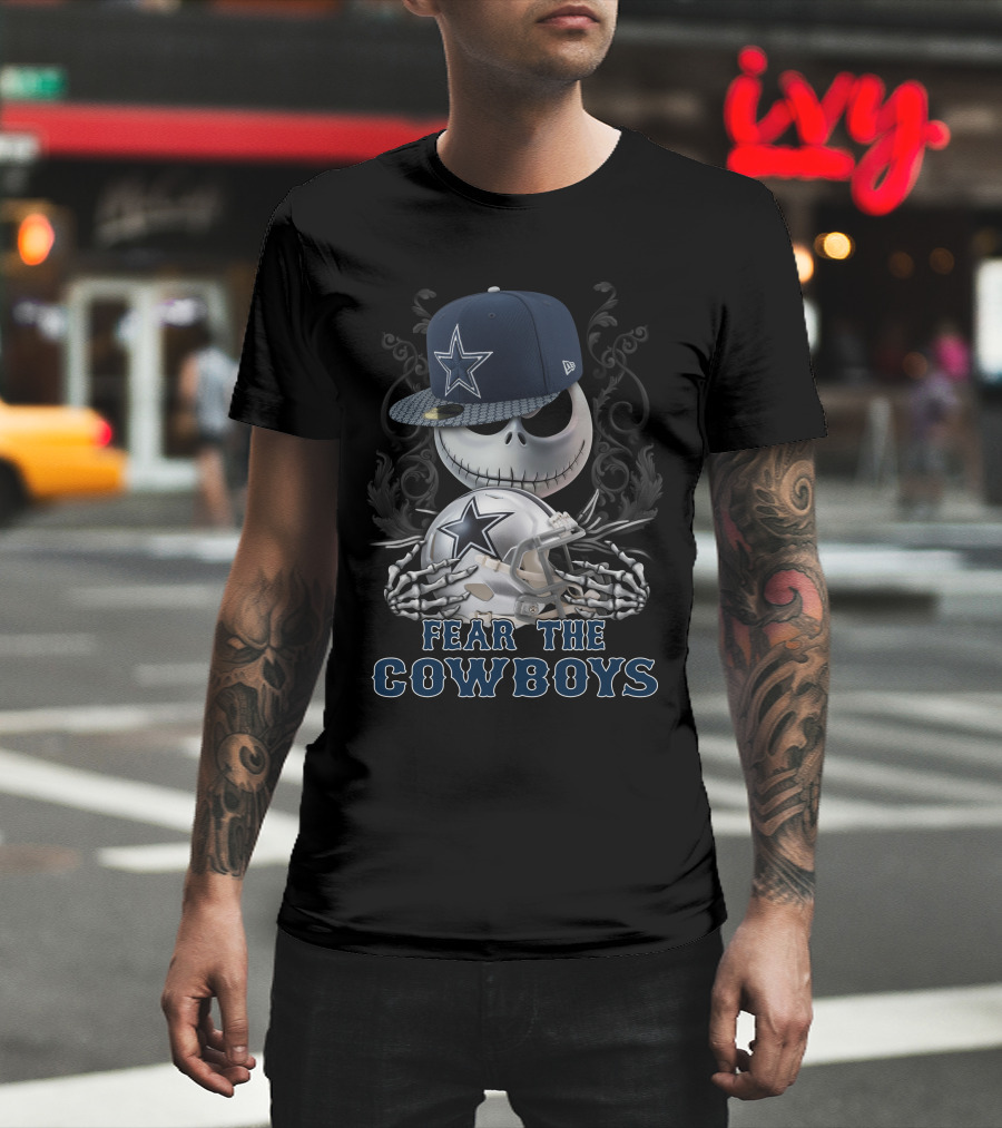 Fear The Cowboys Ds001-09 Dallas Cowboys T-Shirt