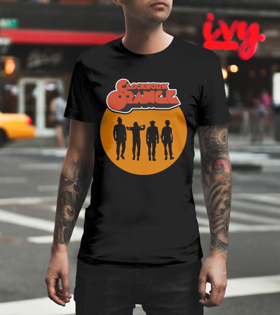Clockwork Orange Silhouettes Ensemble T-Shirt