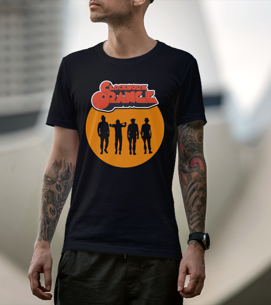 Clockwork Orange Silhouettes Ensemble T-Shirt