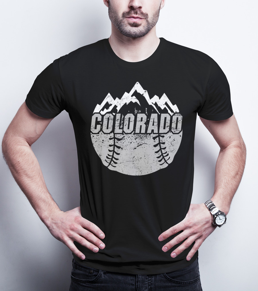 Colorado Rocky Mountains Baseball T-Shirt