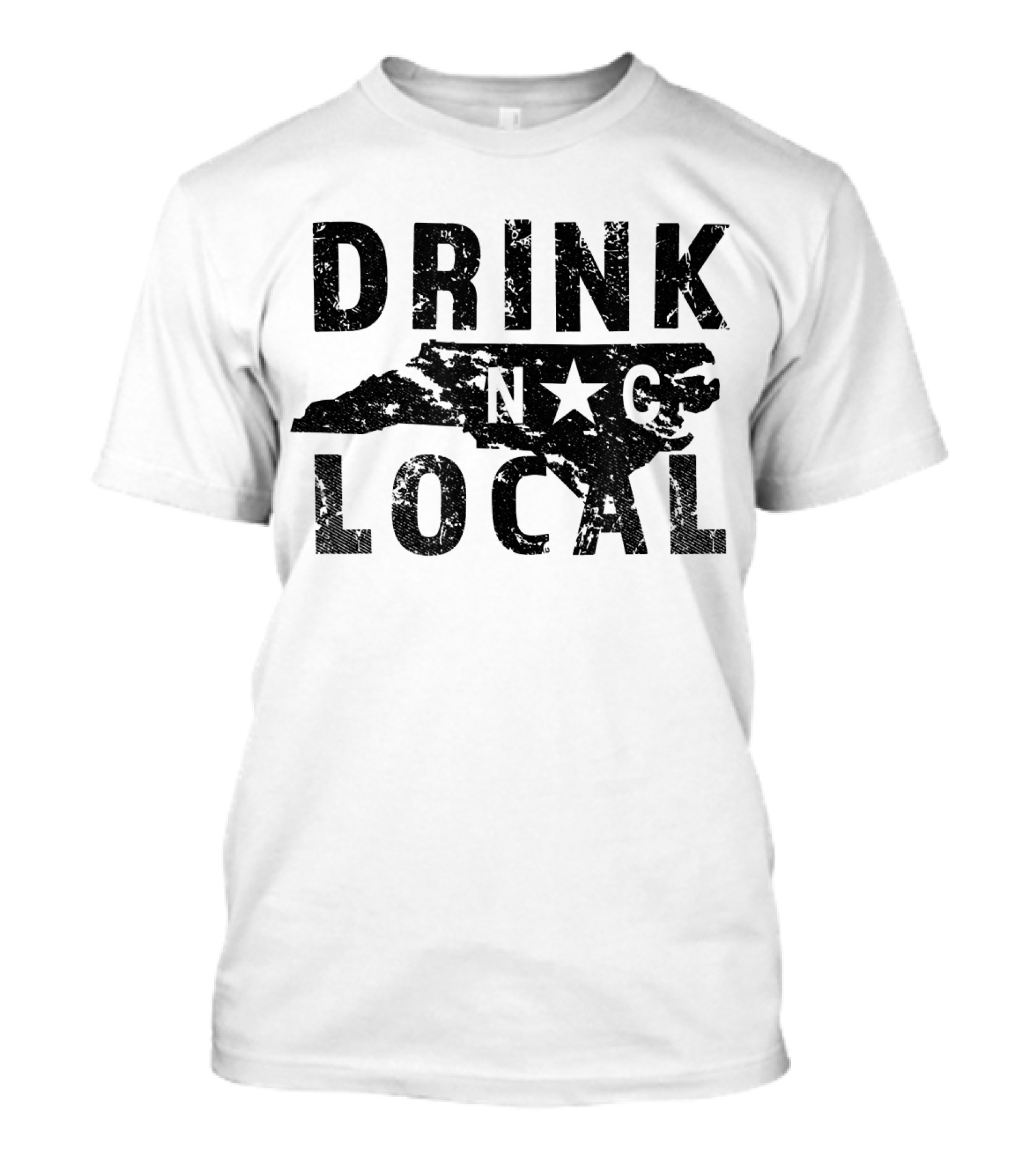 Drink Local NC North Carolina Craft Beer T-Shirt