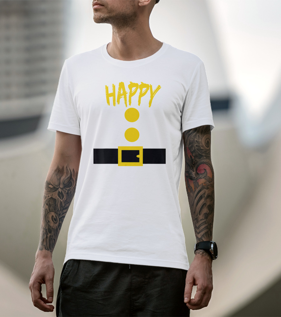 Happy Dwarf Costume Belt T-Shirt