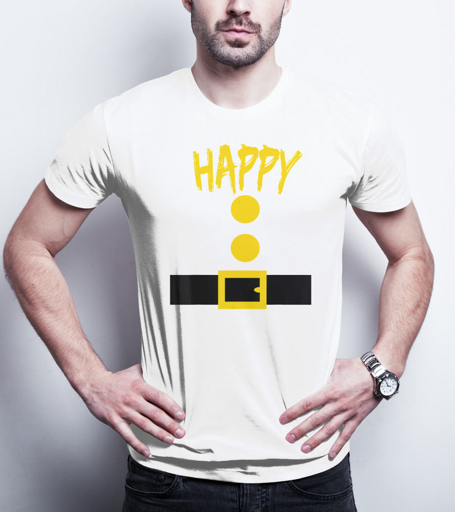 Happy Dwarf Costume Belt T-Shirt