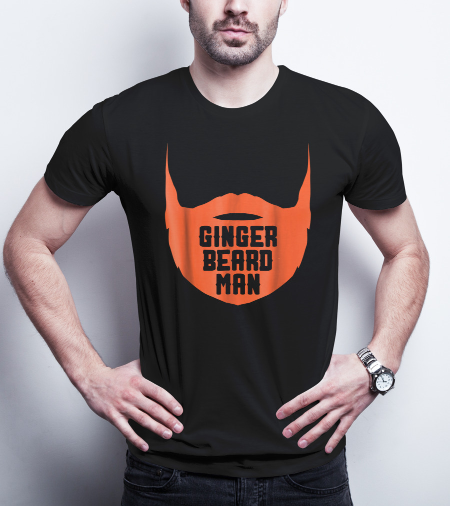Ginger Beard Man Funny Red Head T-Shirt