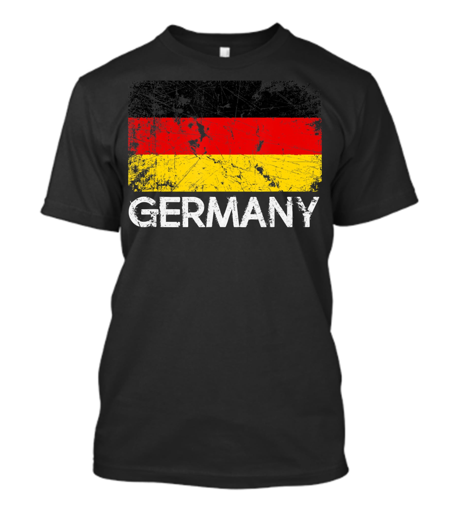 German Flag Vintage Germany Black Red Yellow Classic T-Shirt