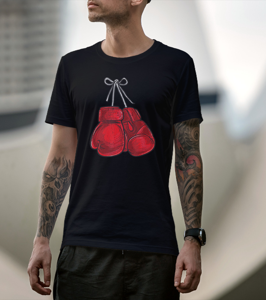 Boxer Red Boxing Gloves T-Shirt