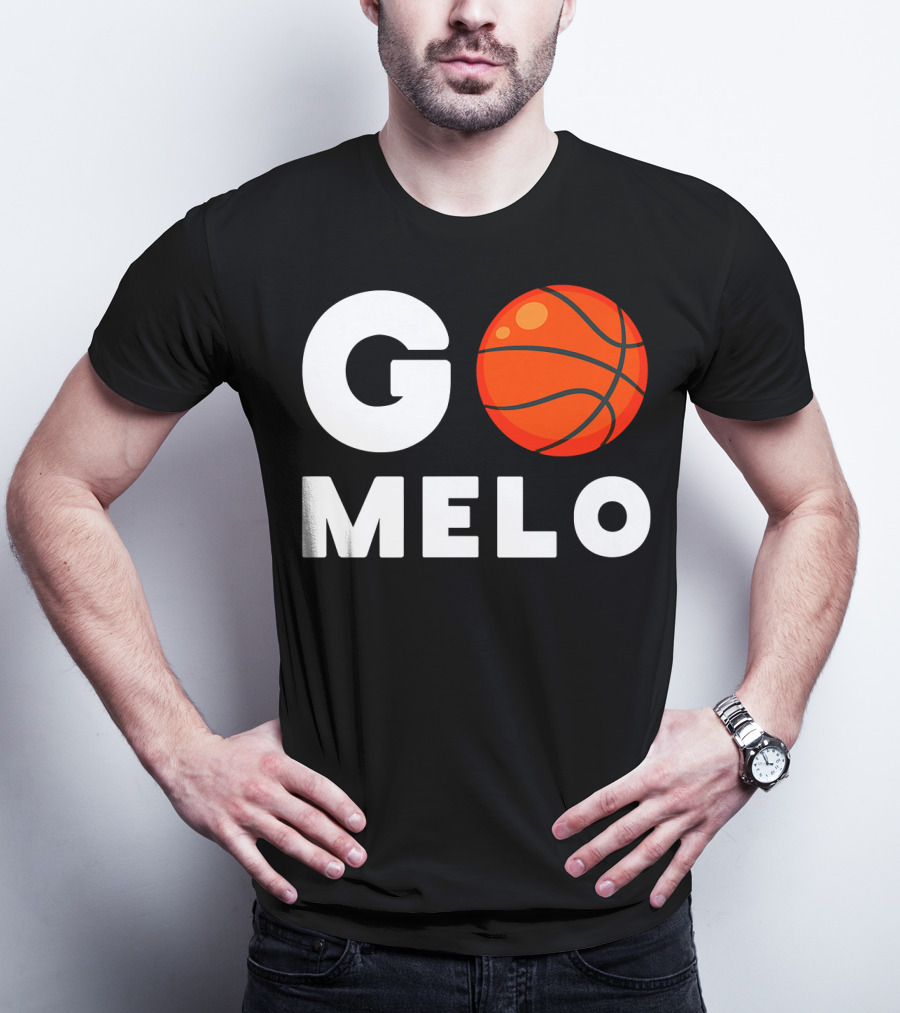 Go Melo Carmelo Basketball Enthusiast Gear T-Shirt