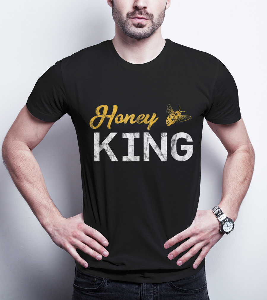 Honey King Bumble Bee Men's Funny T-Shirt