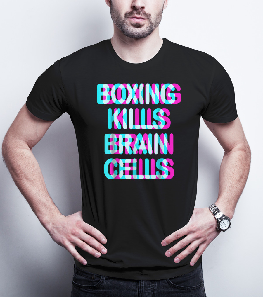 Boxing Kills Brain Cells Sparring T-Shirt