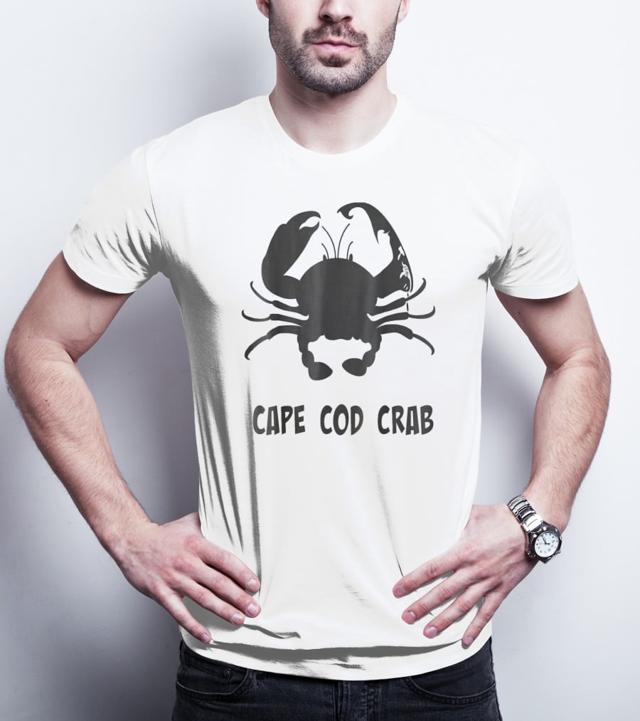 Cape Cod Crab Black T-Shirt