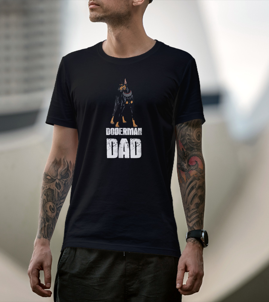 Doberman Dad T-Shirt
