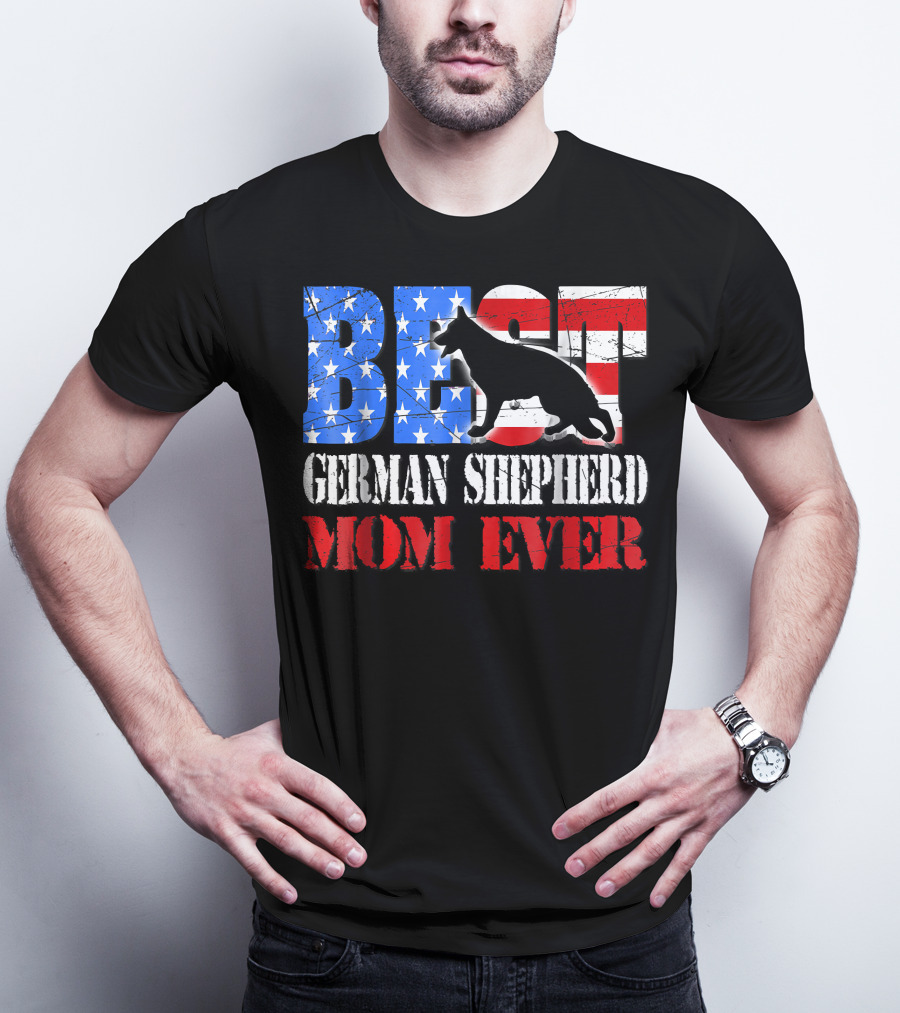 BEST German Shepherd Mom Ever T-Shirt