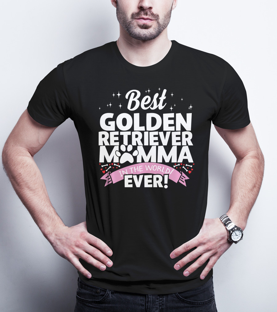 Best Golden Retriever Momma In The World Ever T-Shirt