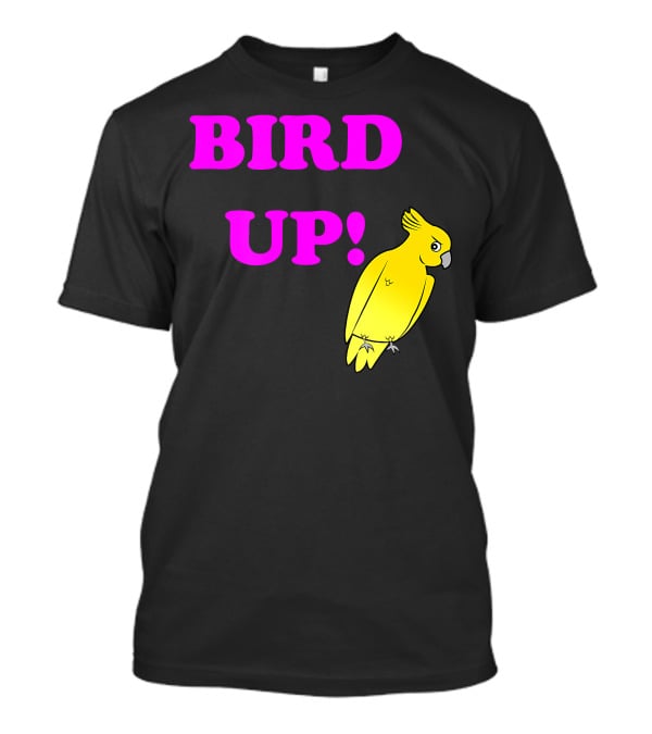 BIRD UP Yellow Parrot T-Shirt