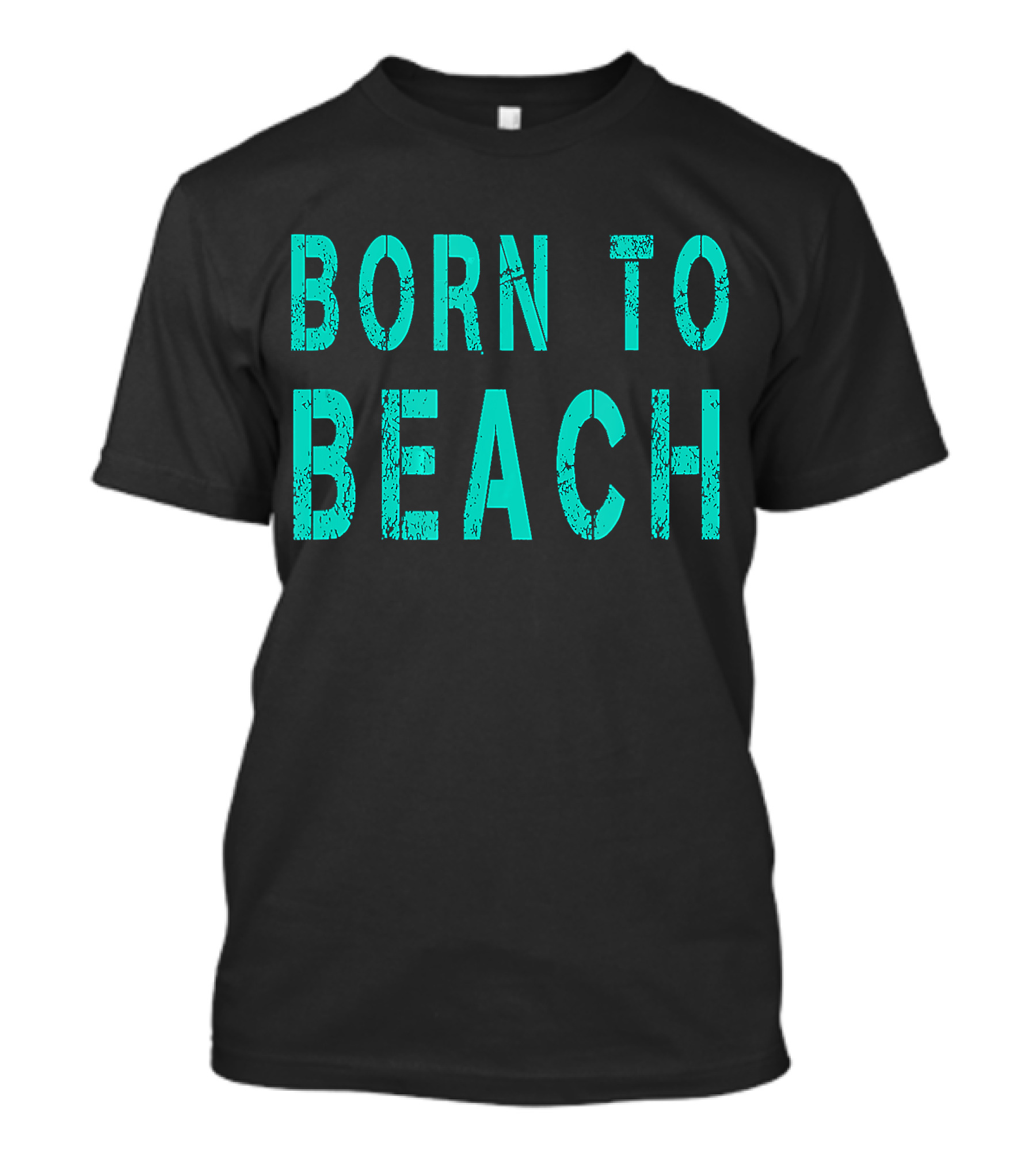 Born To Beach Casual Lifestyle Ocean T-Shirt