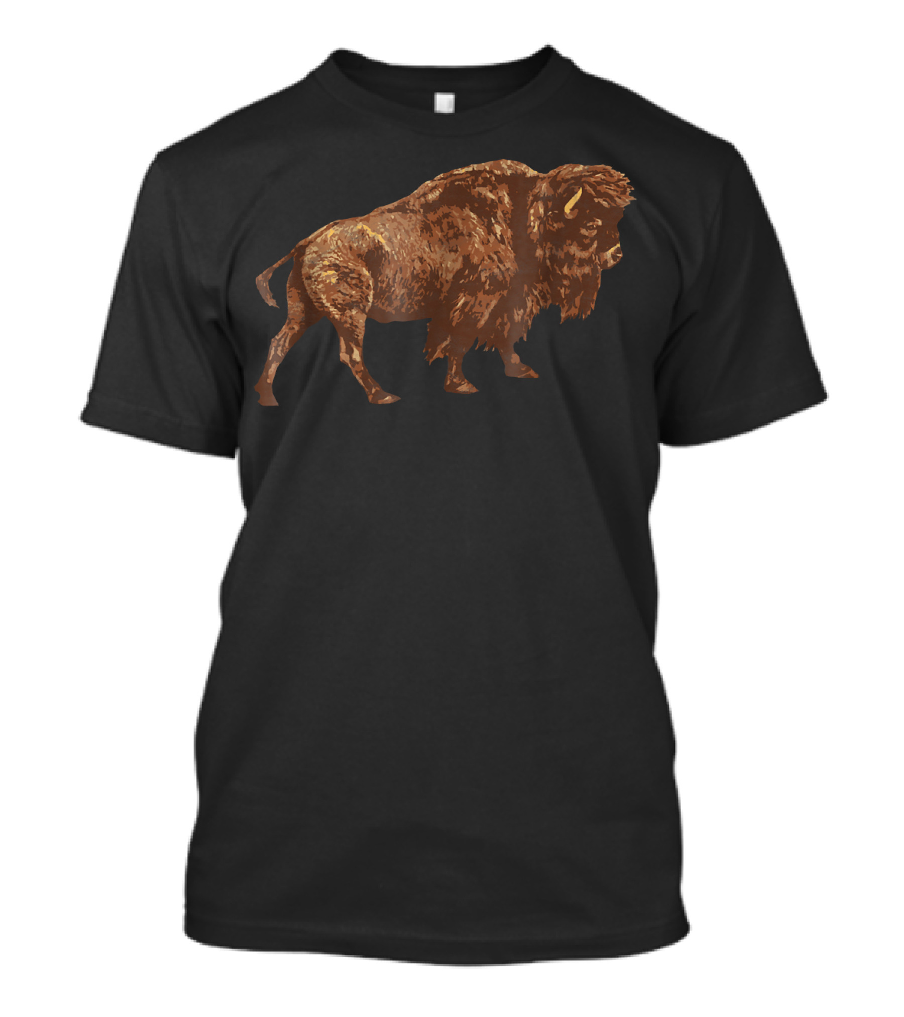 Vintage American Buffalo Bison Explorer T-Shirt
