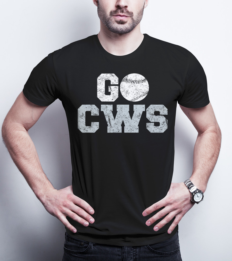 Go CWS Vintage Chicago Illinois Baseball City T-Shirt