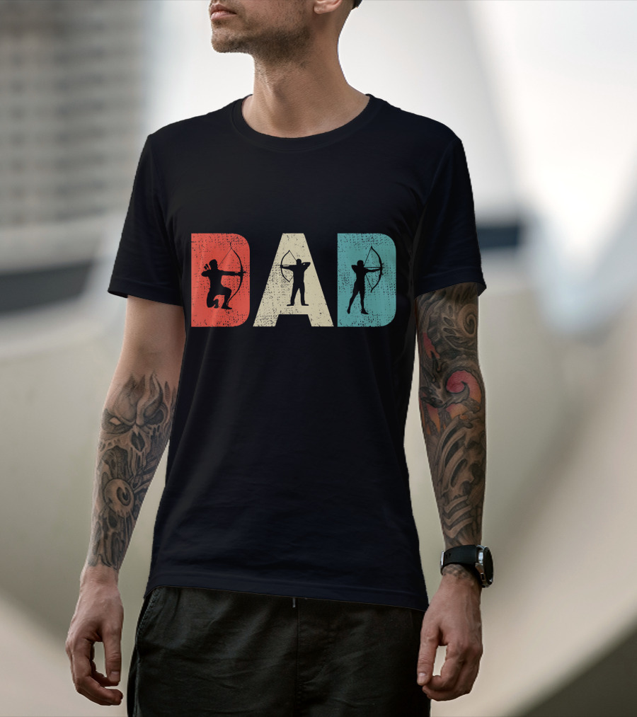 Dad Vintage Archery T-Shirt