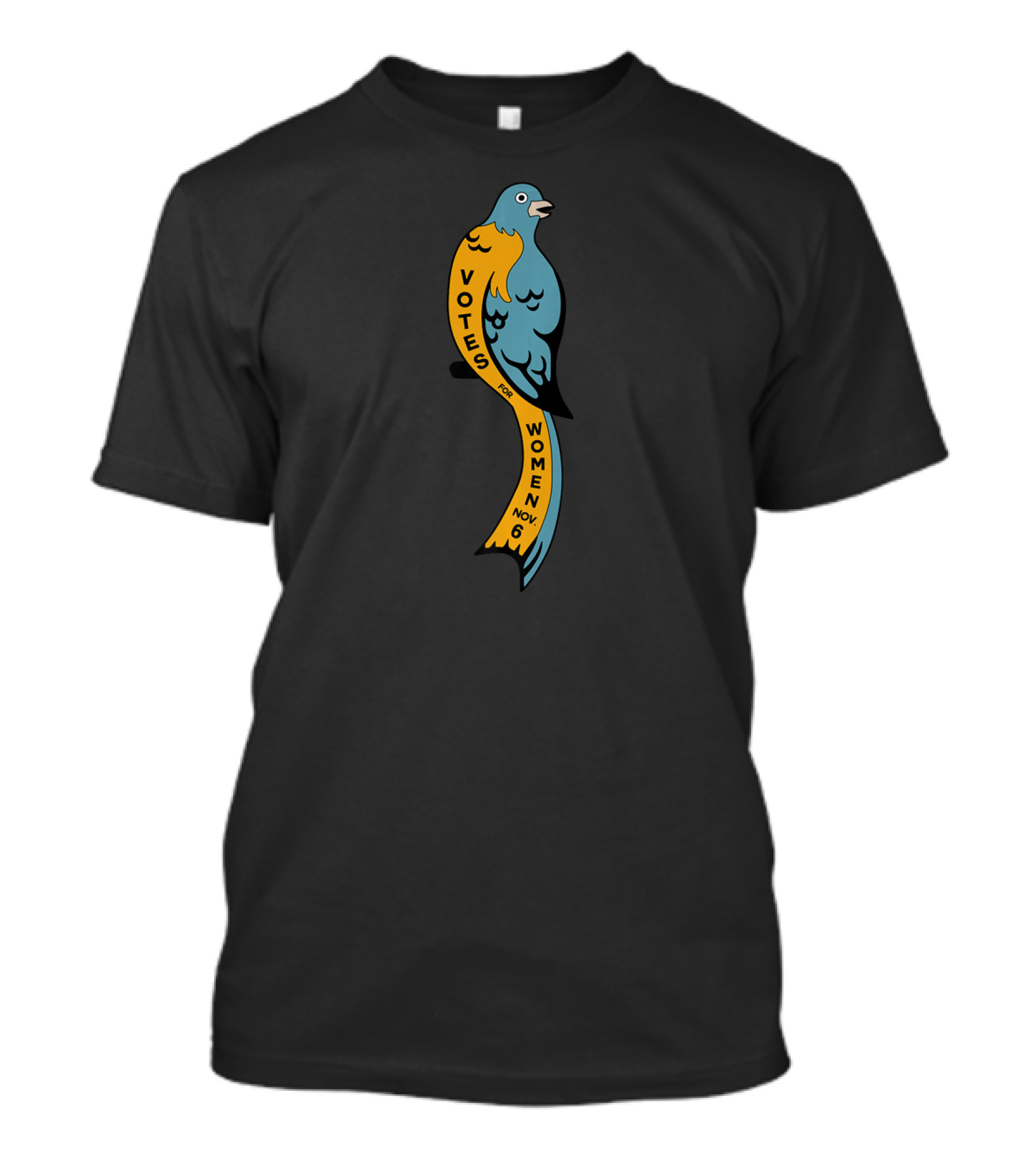 Votes For Women Nov 6 Suffrage Bird Feminist T-Shirt