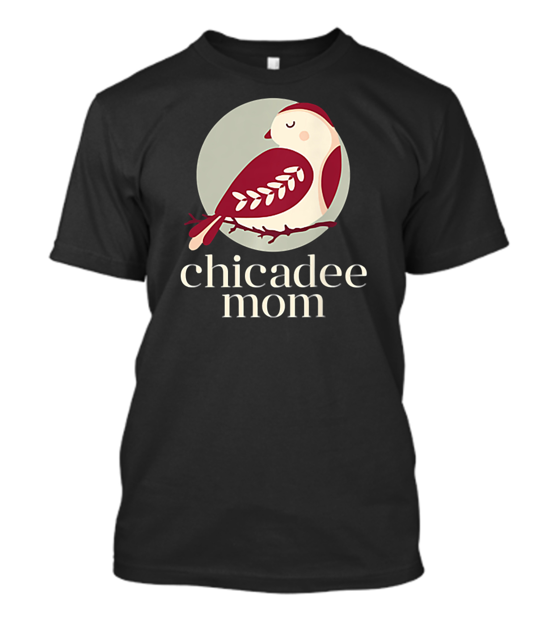 Chicadee Mom Bird T-Shirt